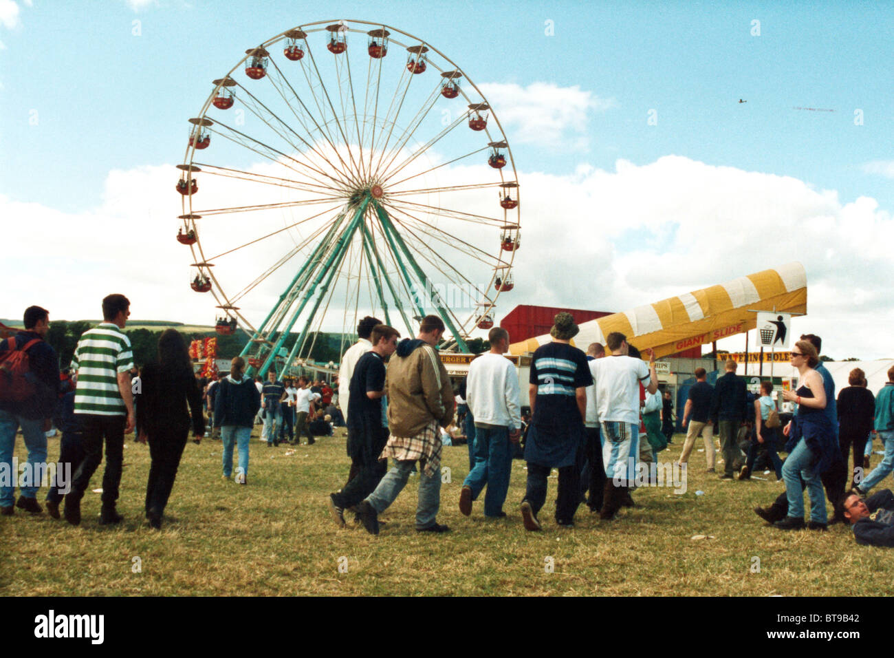 T in the park Festival 1998, Balado Airfield, Kinross, Scotland Stock ...