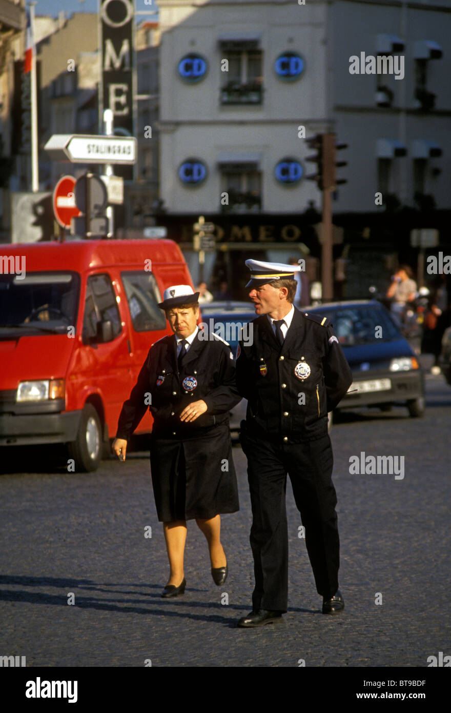 Female French Police Officer High Resolution Stock Photography and ...
