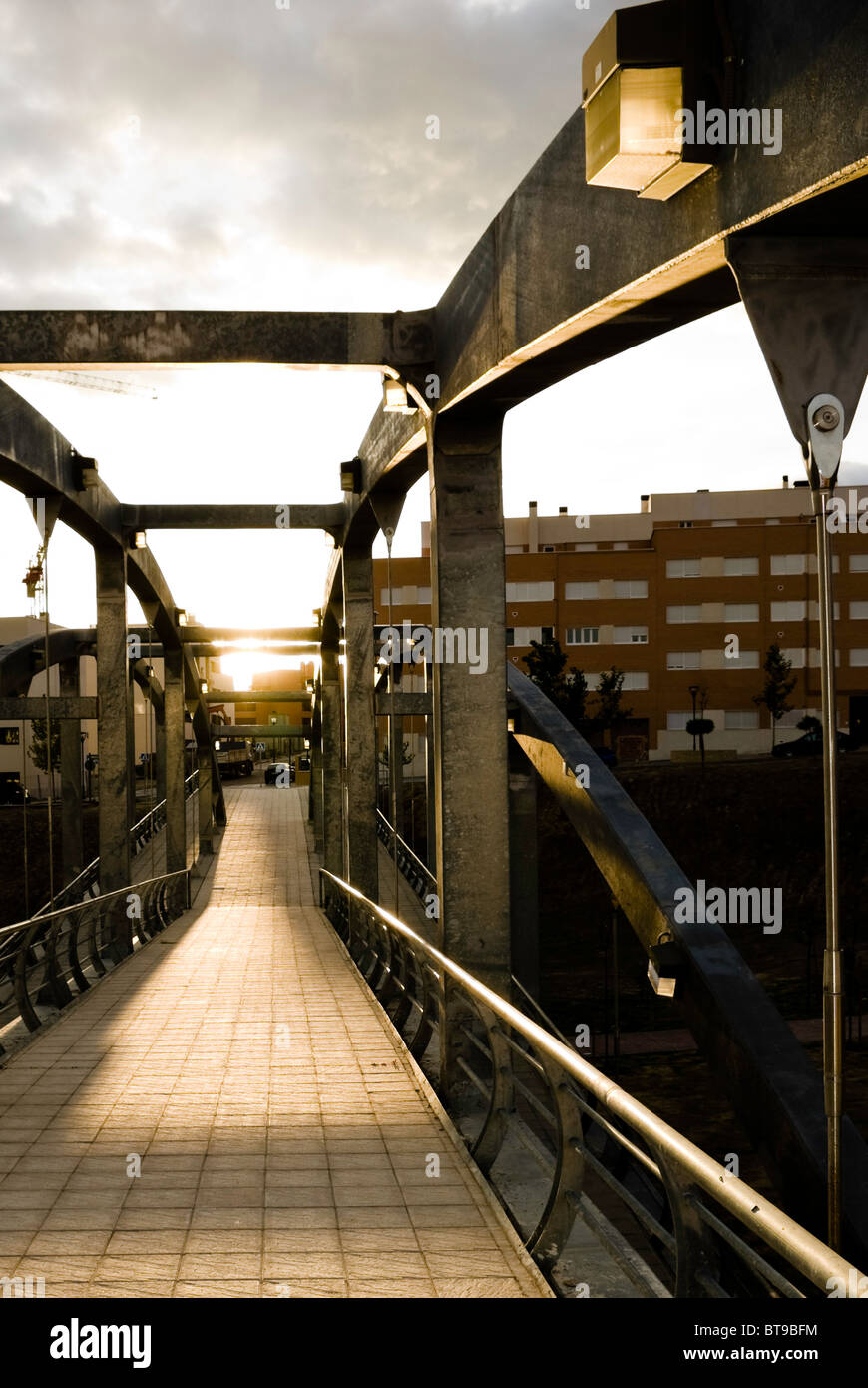 Concrete floor cloudy sky hi-res stock photography and images - Alamy