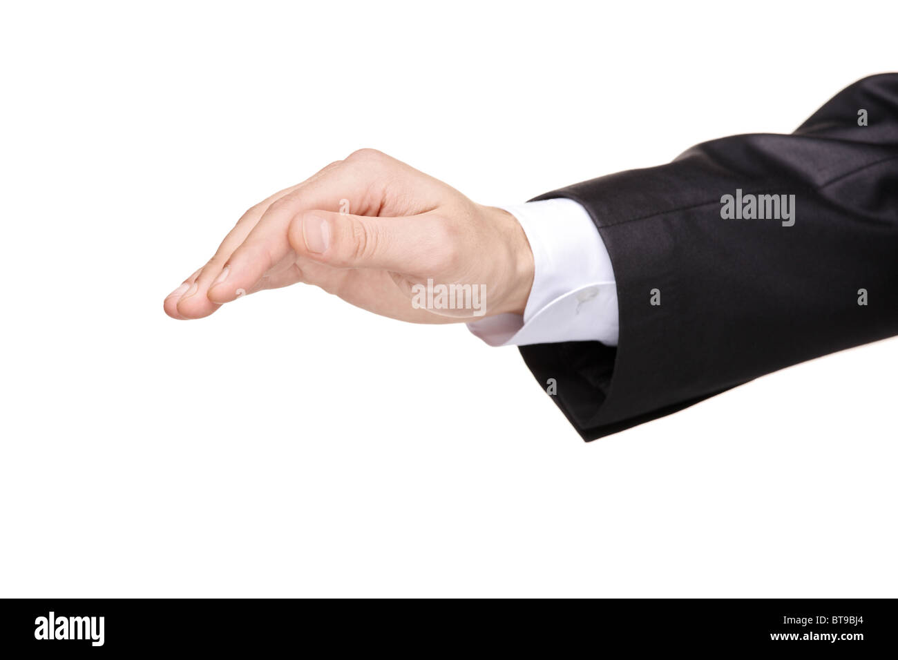 A covering hand Stock Photo - Alamy
