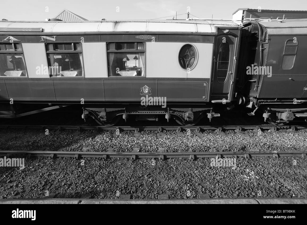 Bluebell Railway Sussex Black and White Stock Photos & Images - Alamy