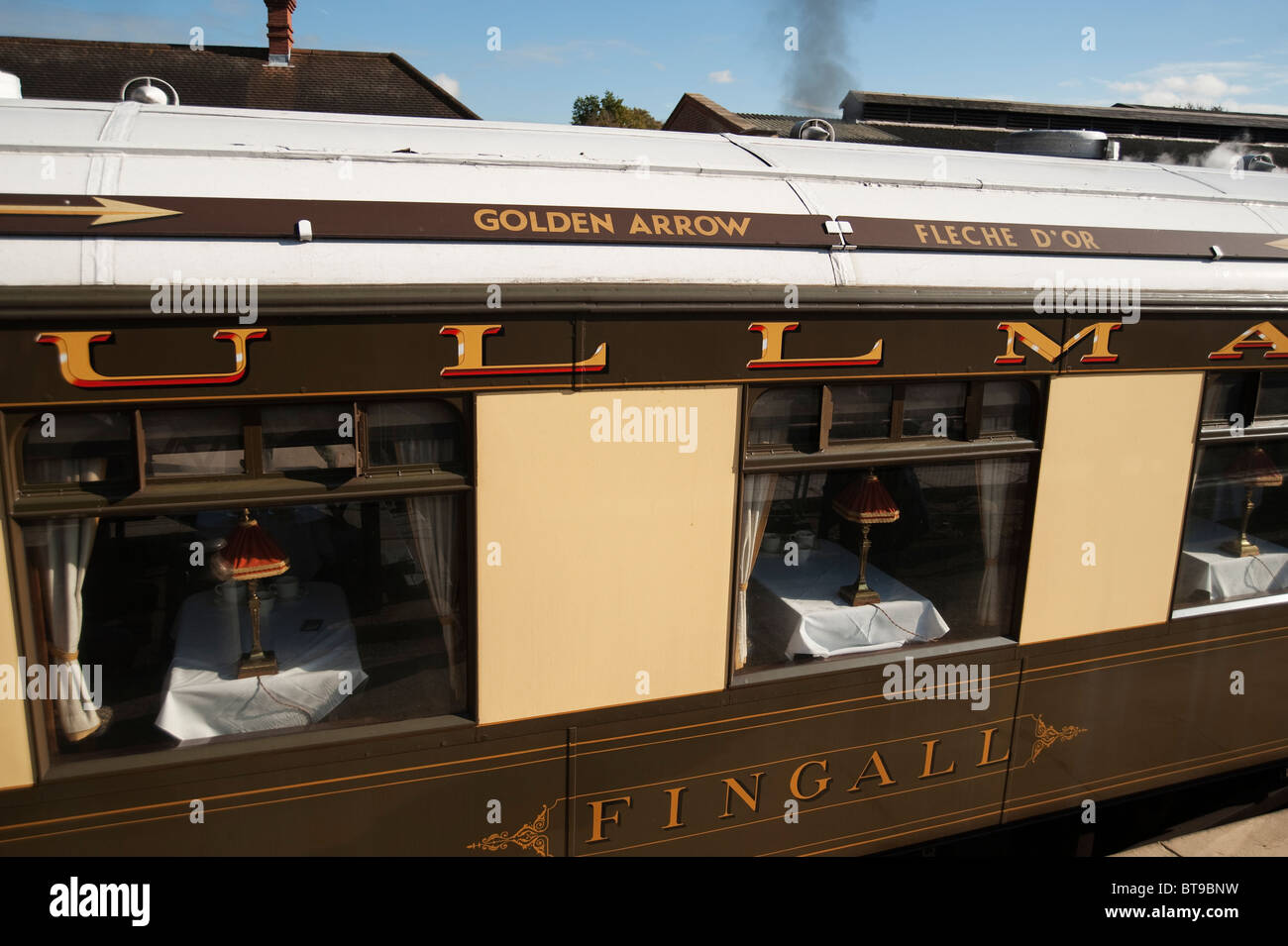 Pullman Carriage, Bluebell Railway, Sussex, England Stock Photo - Alamy