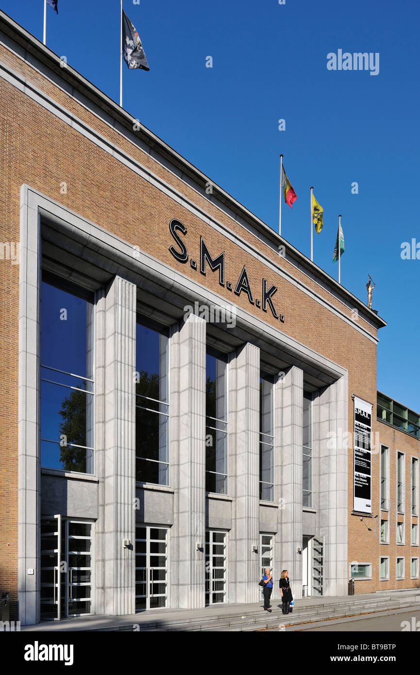 SMAK, the Municipal Museum of Contemporary Art at Ghent, Belgium Stock ...