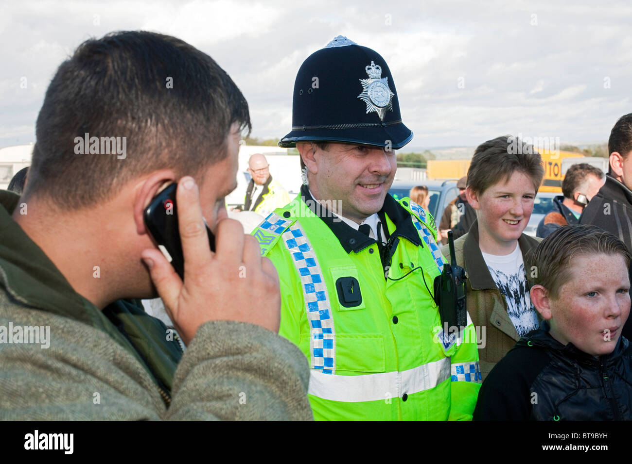 A police officer is trying to deal with the confusion over the sale of ...