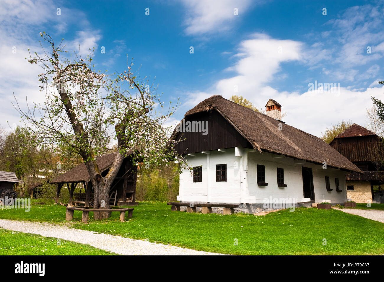 Village house croatian rustic farm hi-res stock photography and images ...