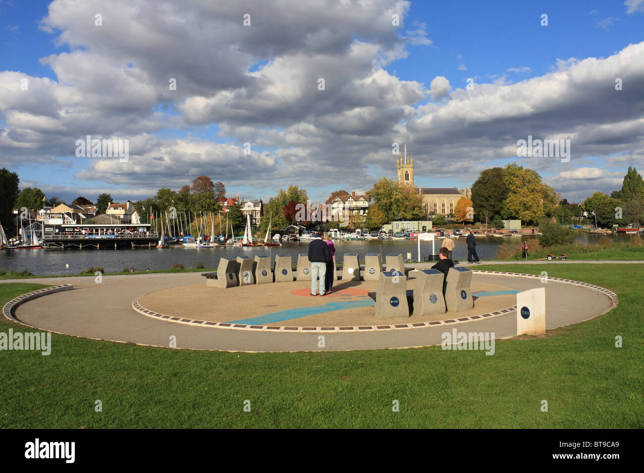 Hurst Park Residents Association Heritage Marker opposite Hampton ...