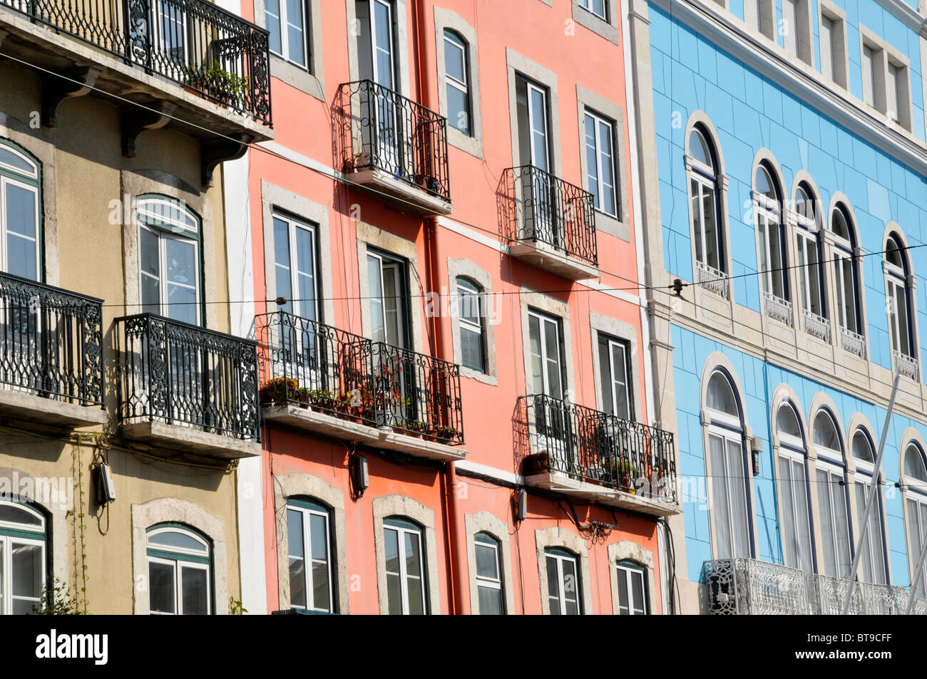 Lisbon typical facades hi-res stock photography and images - Alamy