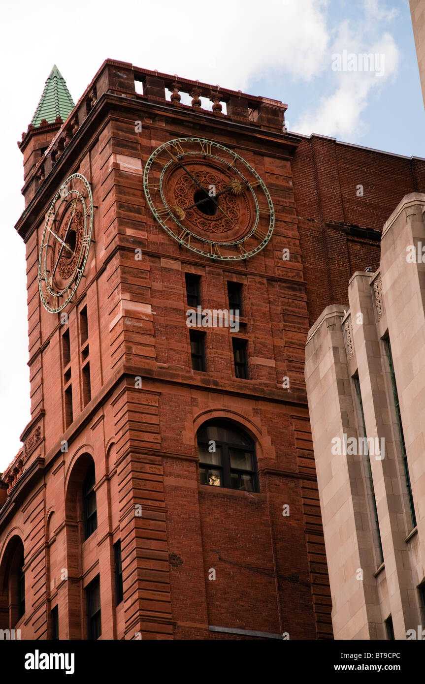 Old Clocktower, Montreal, Canada Stock Photo - Alamy