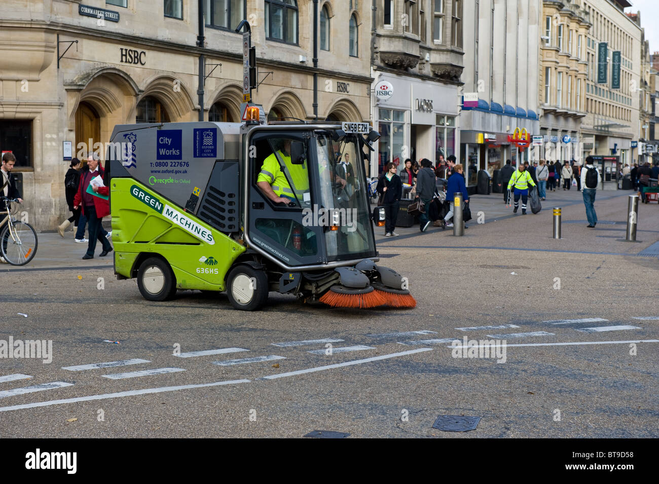 Council street cleaning hi-res stock photography and images - Alamy