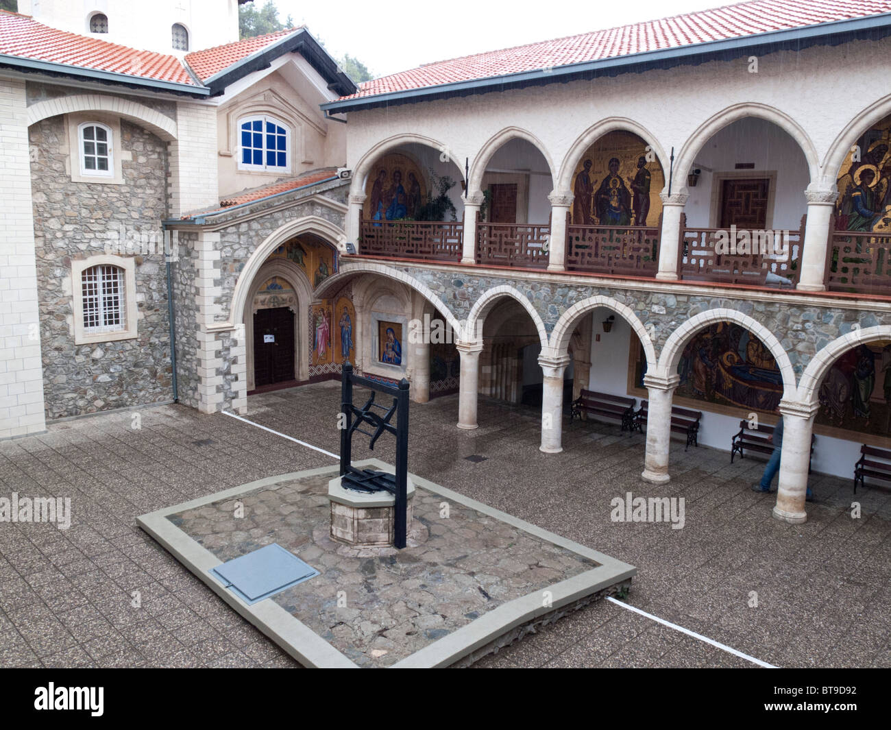 Scenes from Kykko Monastery, Cyprus Stock Photo - Alamy