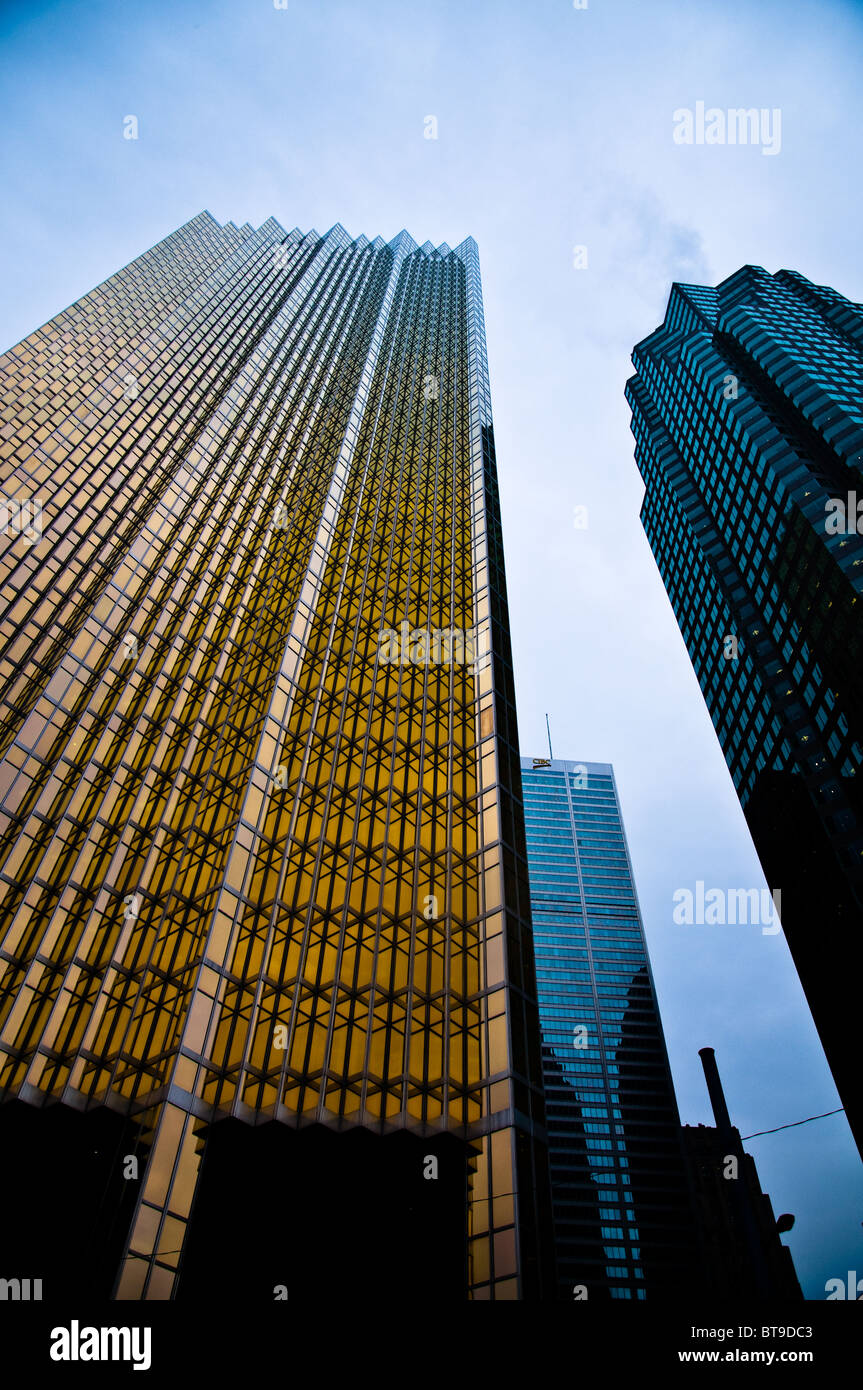 View of skyscrapers in Toronto Canada Stock Photo - Alamy