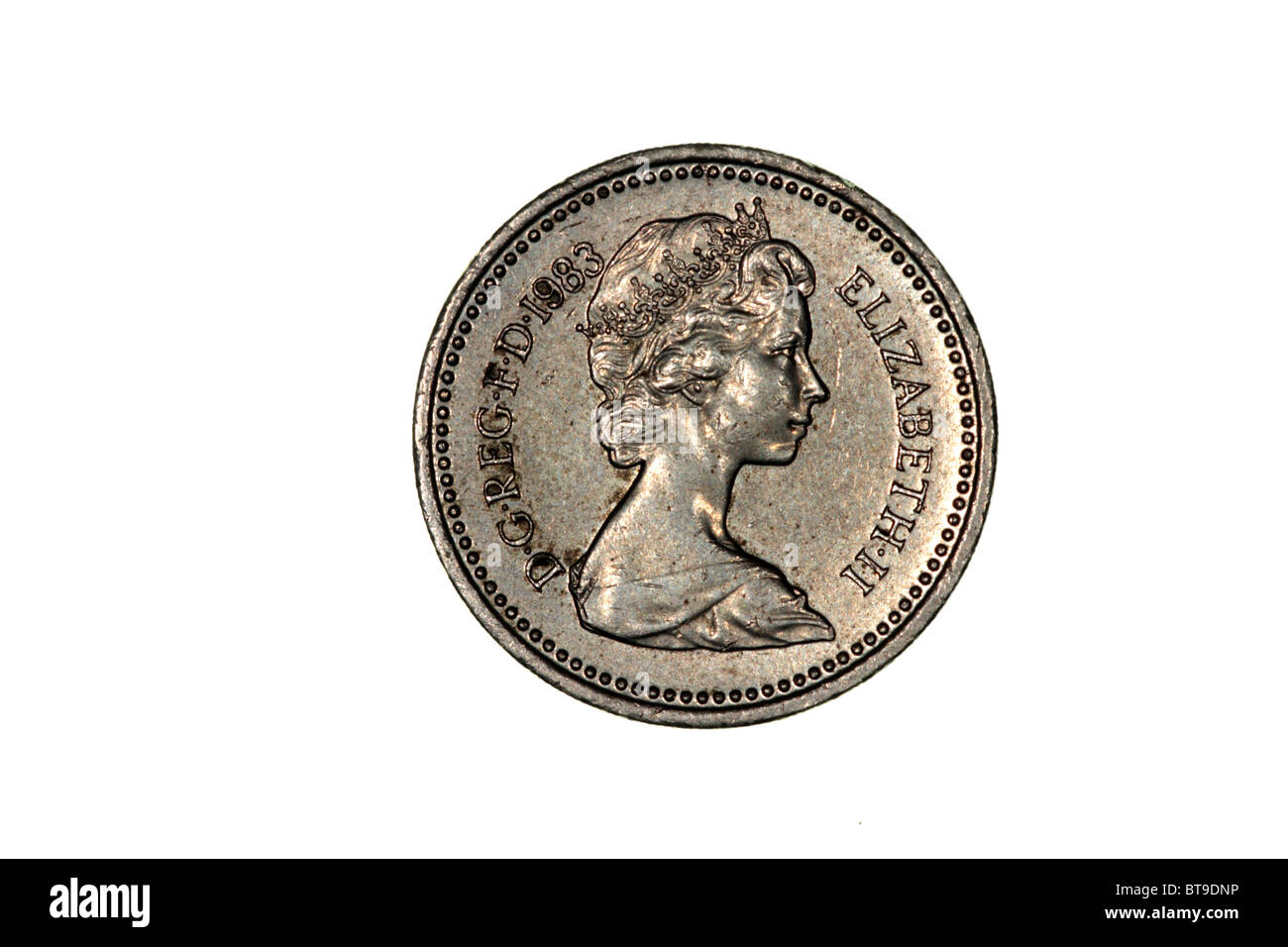 Queen elizabeth coins hi-res stock photography and images - Alamy