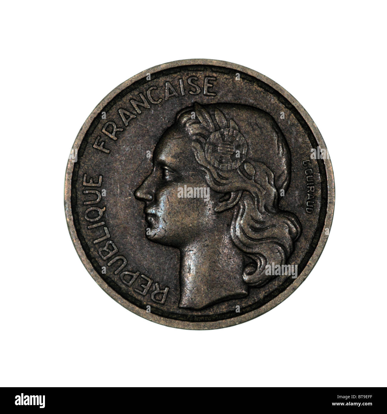 Coin - France Stock Photo - Alamy