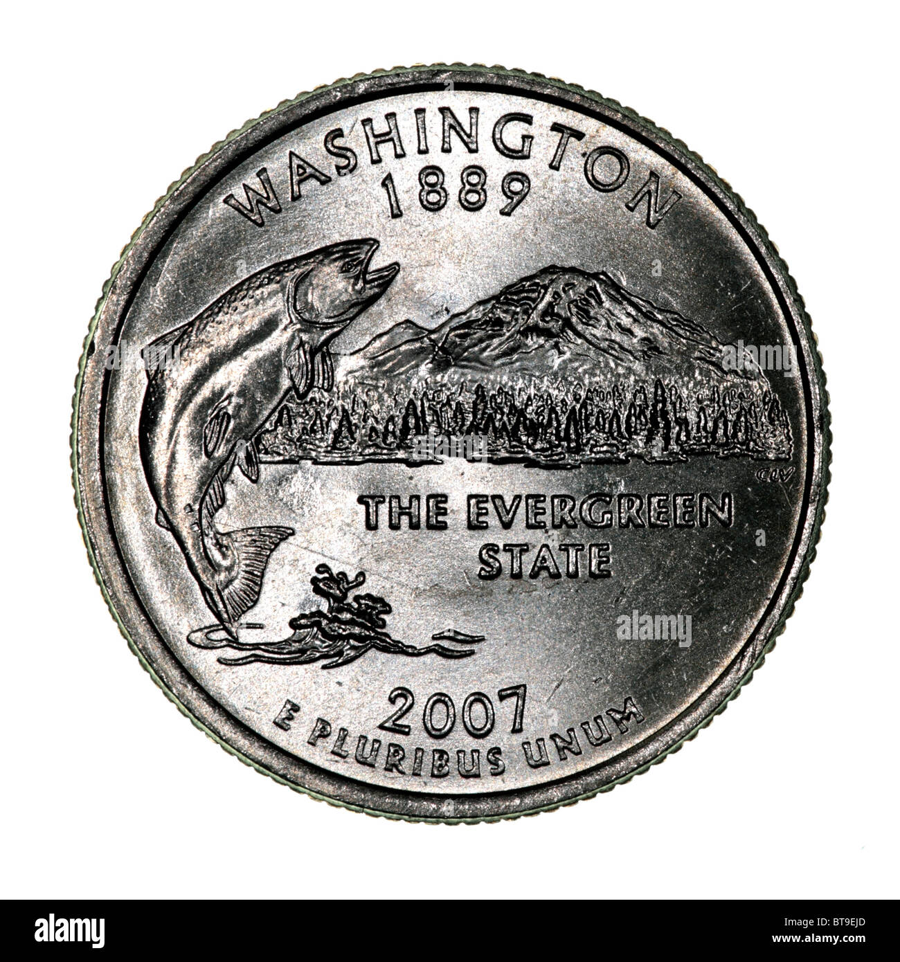 USA Quarter Washington Stock Photo - Alamy