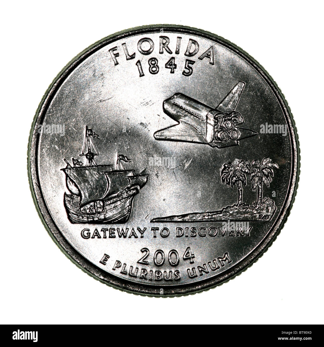 USA Quarter Florida Stock Photo - Alamy