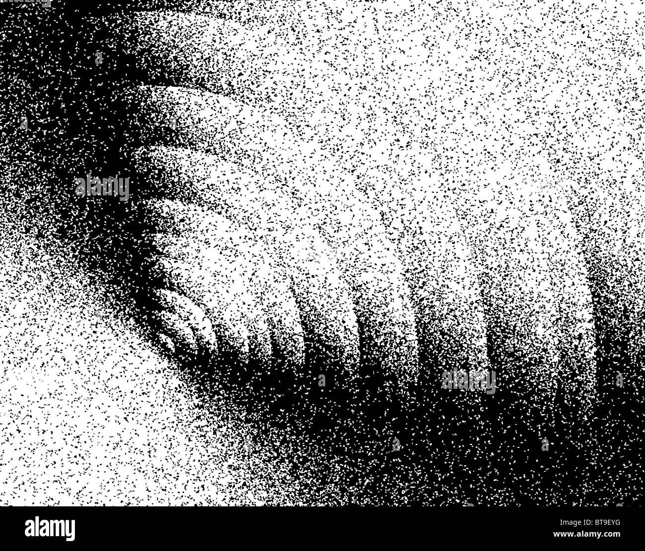 Abstract illustrated pattern of grunge waves Stock Photo - Alamy