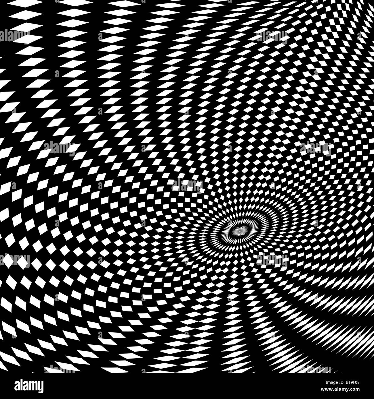 Abstract illustrated background of distorted squares Stock Photo - Alamy