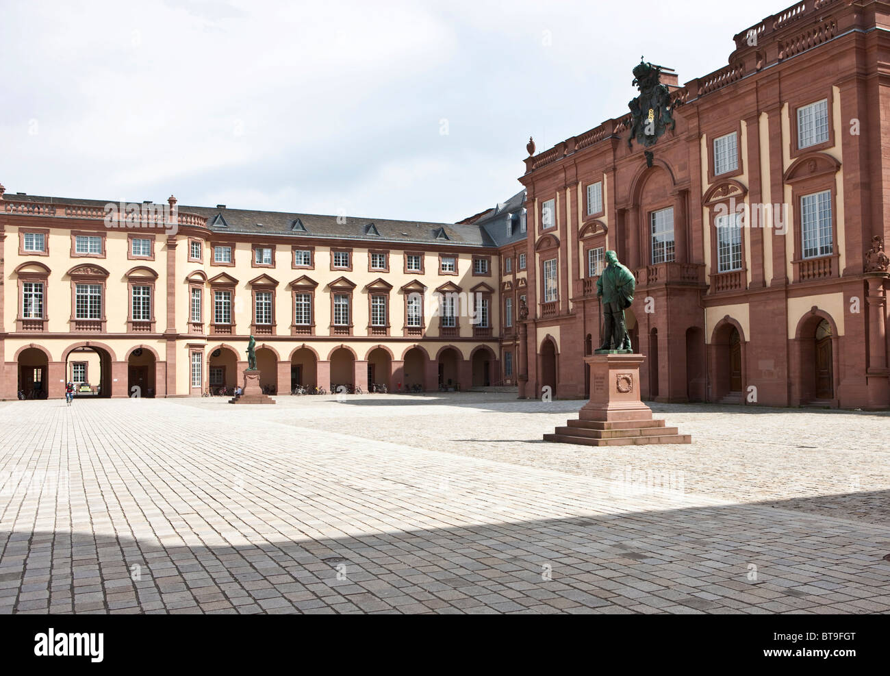 Monument to Karl Friedrich von Baden at Mannheim Castle, former ...