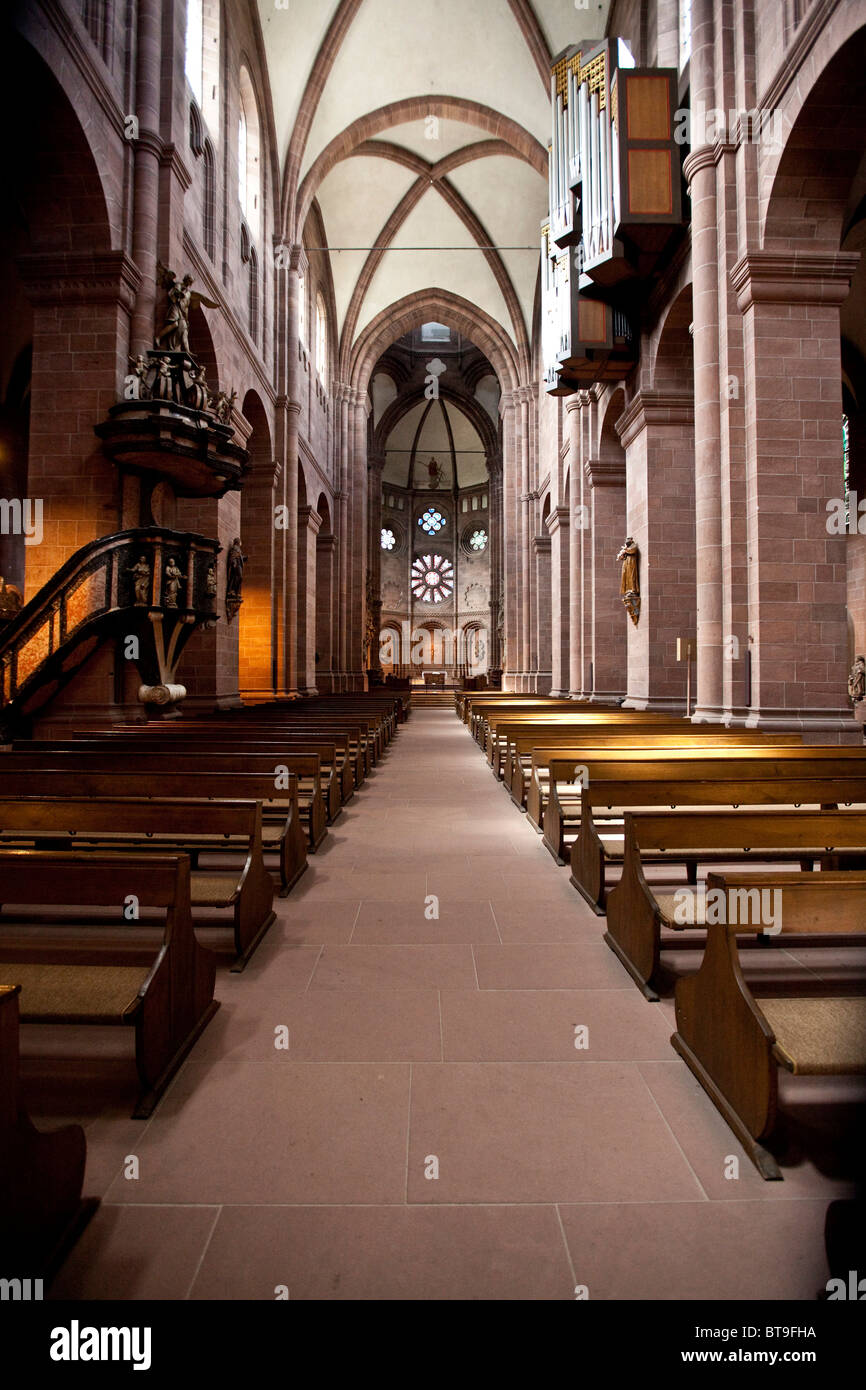 Worms Cathedral of St. Peter, the smallest of the three Rhenish ...