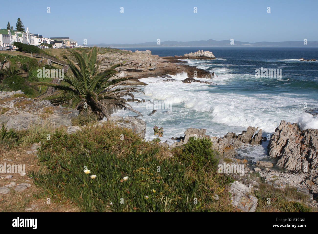 South Africa, Indian ocean, eastern coast, cape origin, Hermanus, waves ...