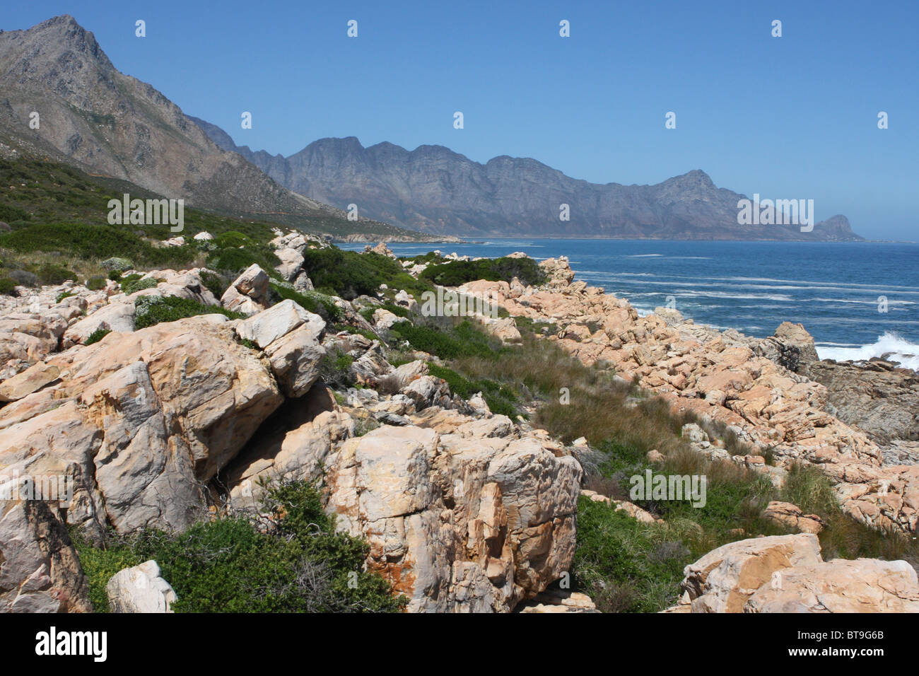 South Africa, Indian ocean, eastern coast, cape origin, Hermanus, waves ...
