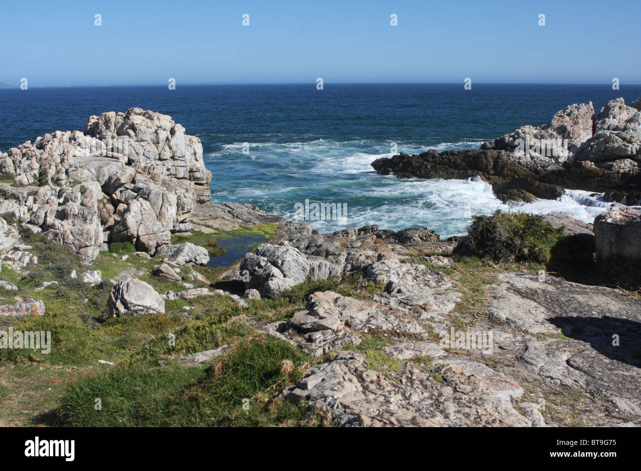 South Africa, Indian ocean, eastern coast, cape origin, Hermanus, waves ...