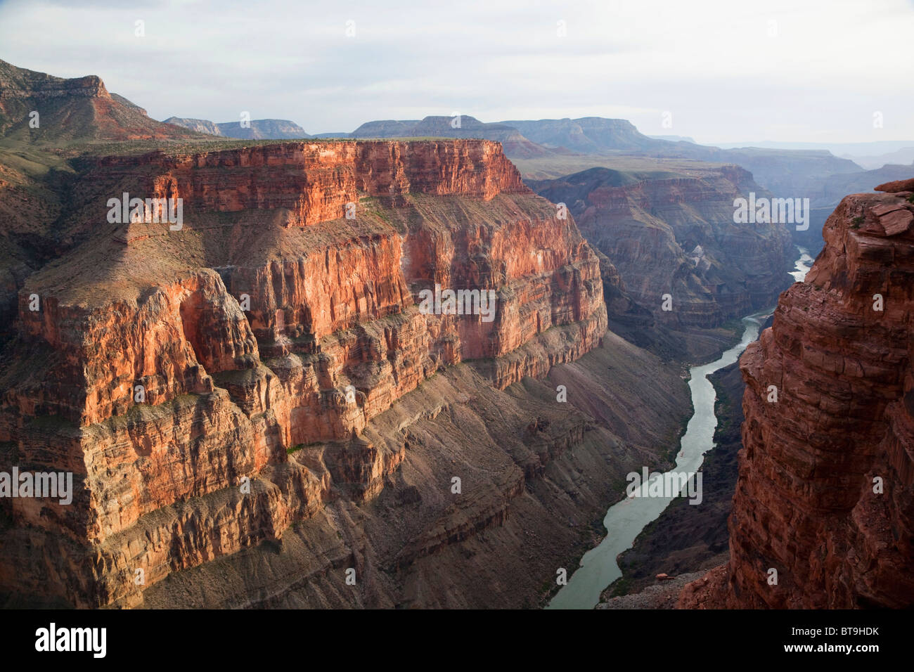 Grand Canyon and Colorado River seen from Toroweap Point, Tuweep Area ...