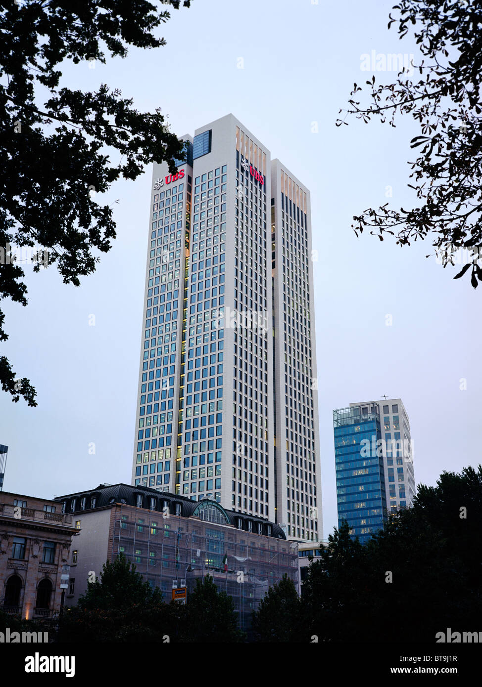 UBS Tower, Frankfurt Stock Photo - Alamy