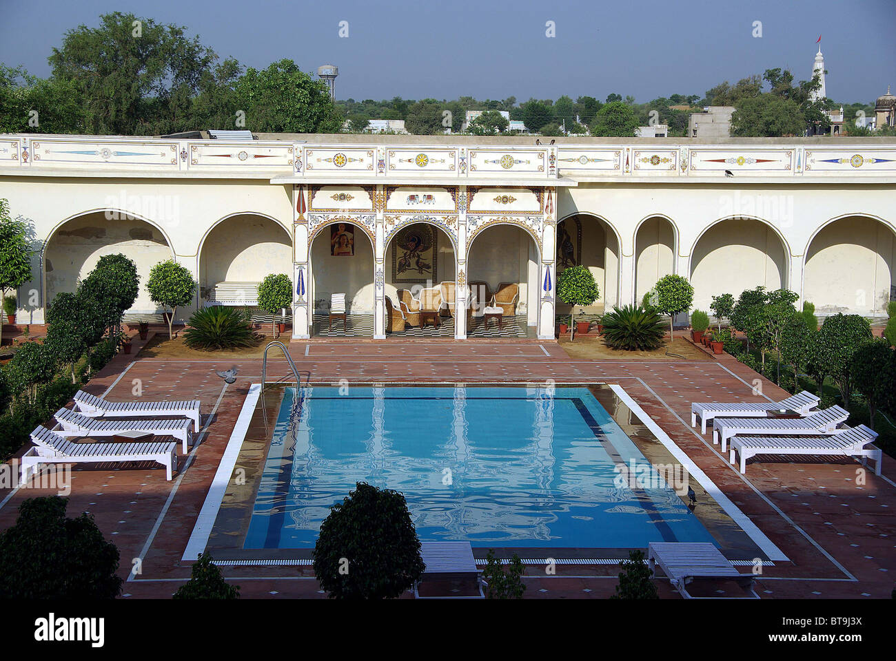 Swimming pool in Rajasthan, India Stock Photo - Alamy