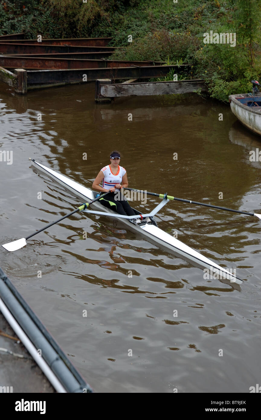Lady rower hi-res stock photography and images - Alamy