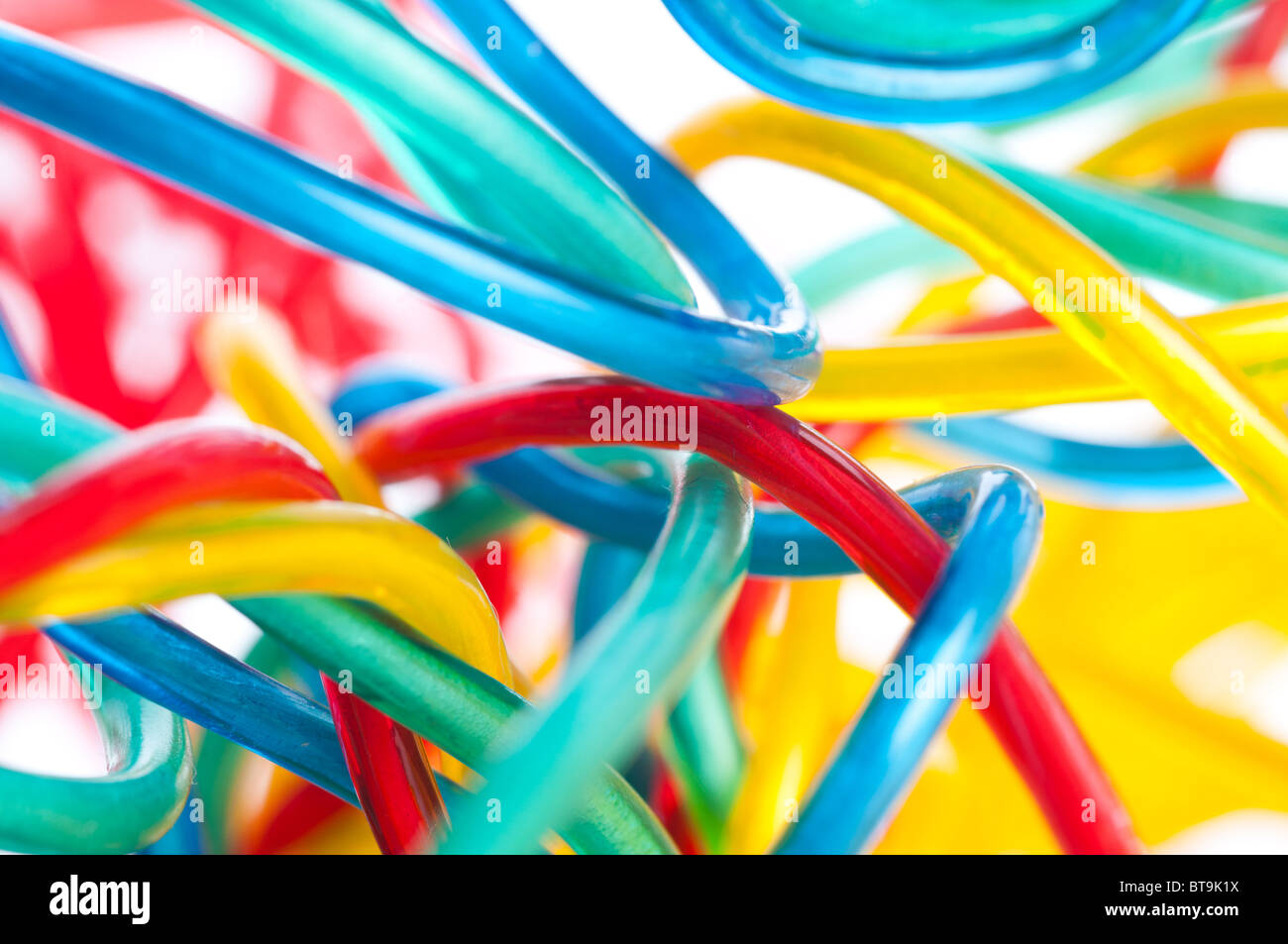 Colorfull cables hi-res stock photography and images - Alamy