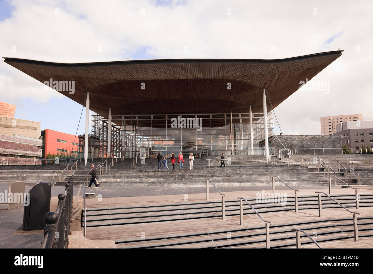 Welsh assembly senedd building hi-res stock photography and images - Alamy
