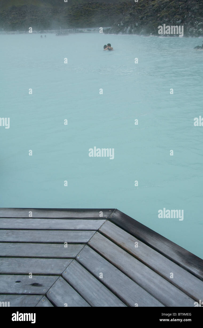 Iceland, Reykjanes, The Blue Lagoon. Most popular attraction in Iceland ...