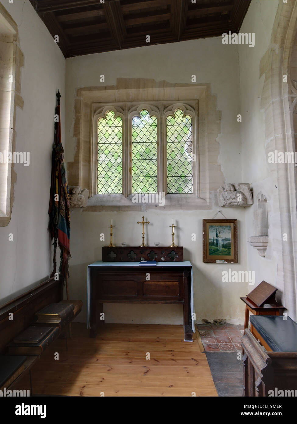 Charlton, St Peter, Church Interior, Wiltshire Stock Photo - Alamy