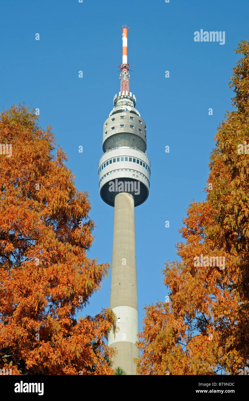 Florian, Florianturm tower, TV tower, autumn, Westfalenpark park ...