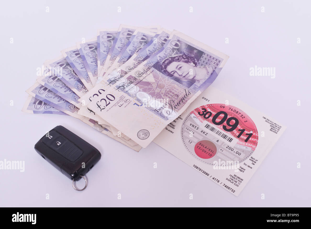 Vehicle tax disc hi-res stock photography and images - Alamy