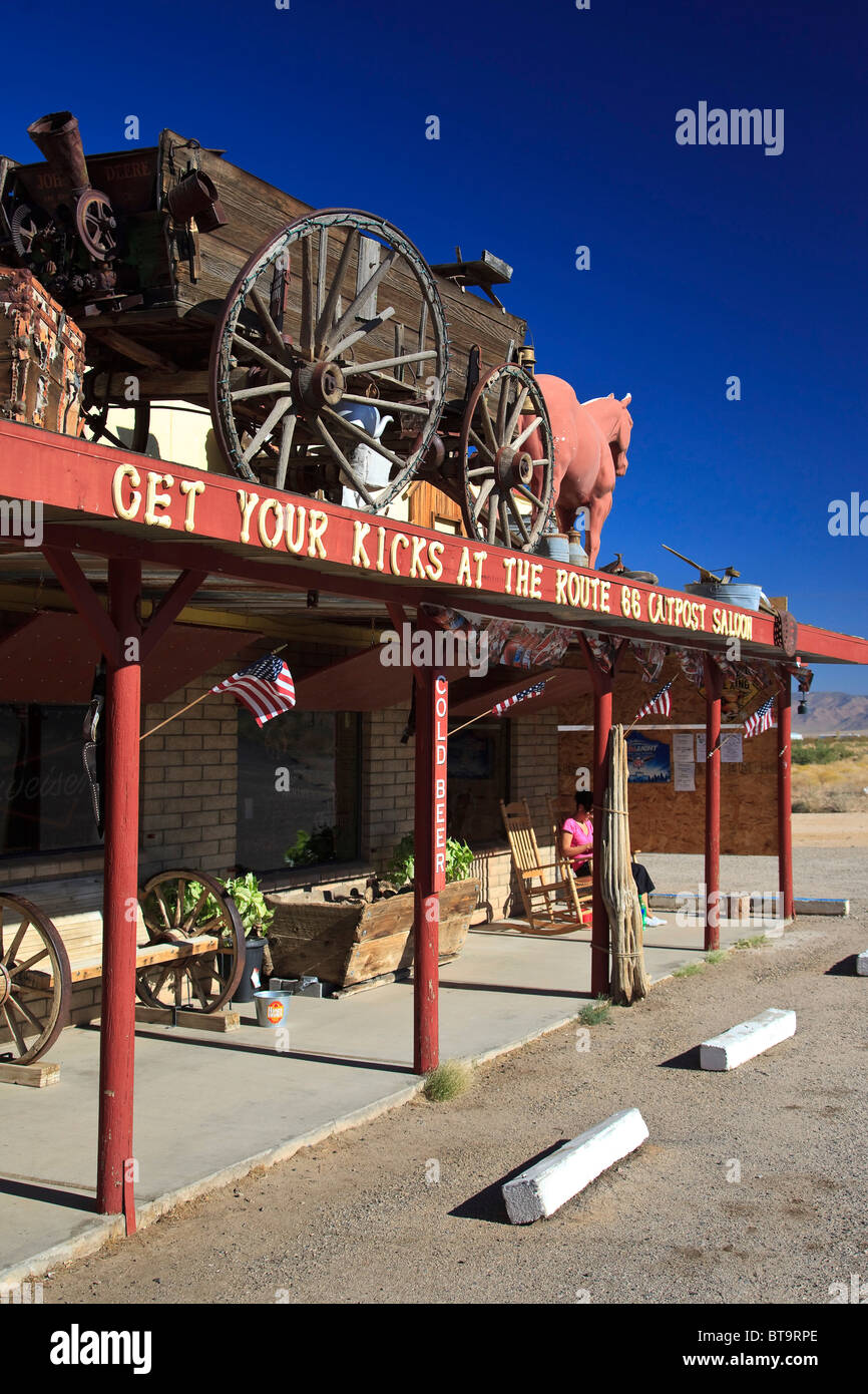 Picnic area and restaurant on the historic Route 66, Antares, Kingman ...