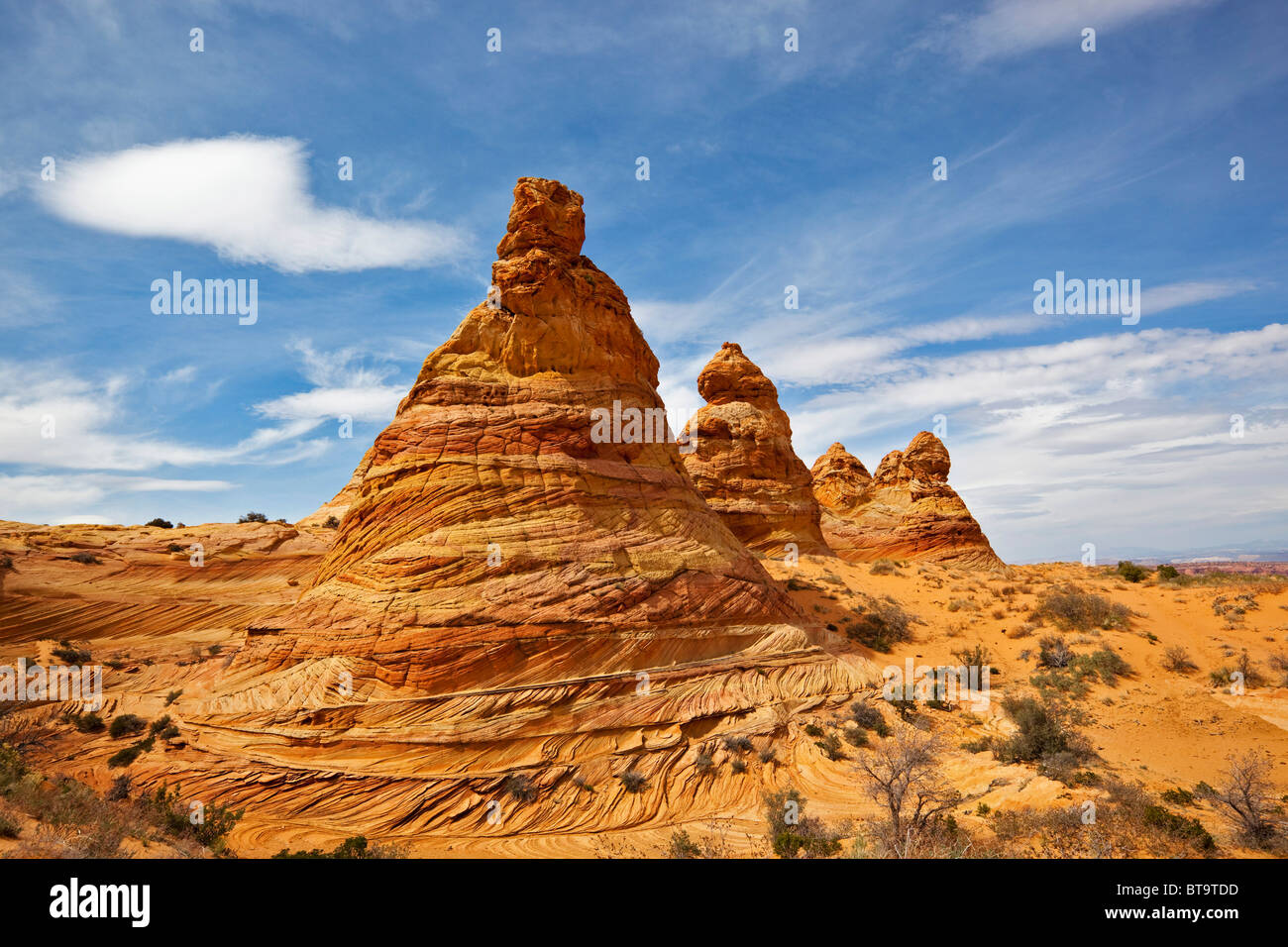 Cottonwood Teepees, Coyote Buttes South, Paria Canyon-Vermilion Cliffs ...