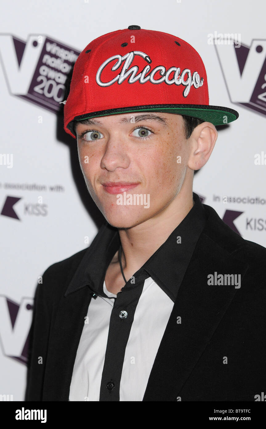 George Sampson attends the "Vinspired Awards" 2009 at the 02 Indigo ...