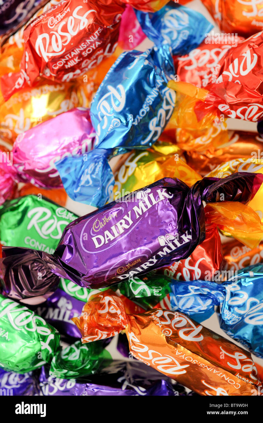 Cadburys roses chocolate hi-res stock photography and images - Alamy