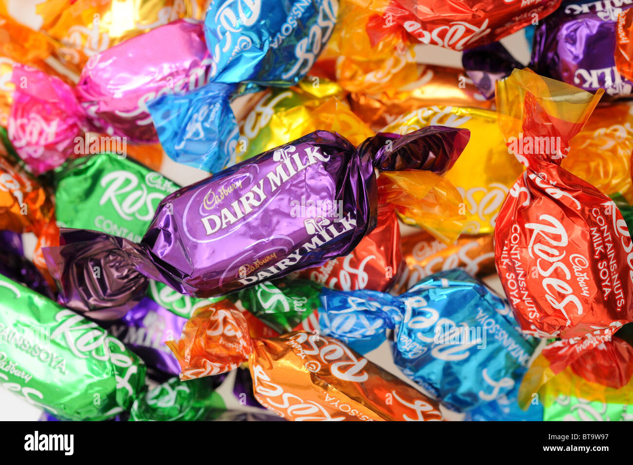 Cadburys roses chocolate hi-res stock photography and images - Alamy