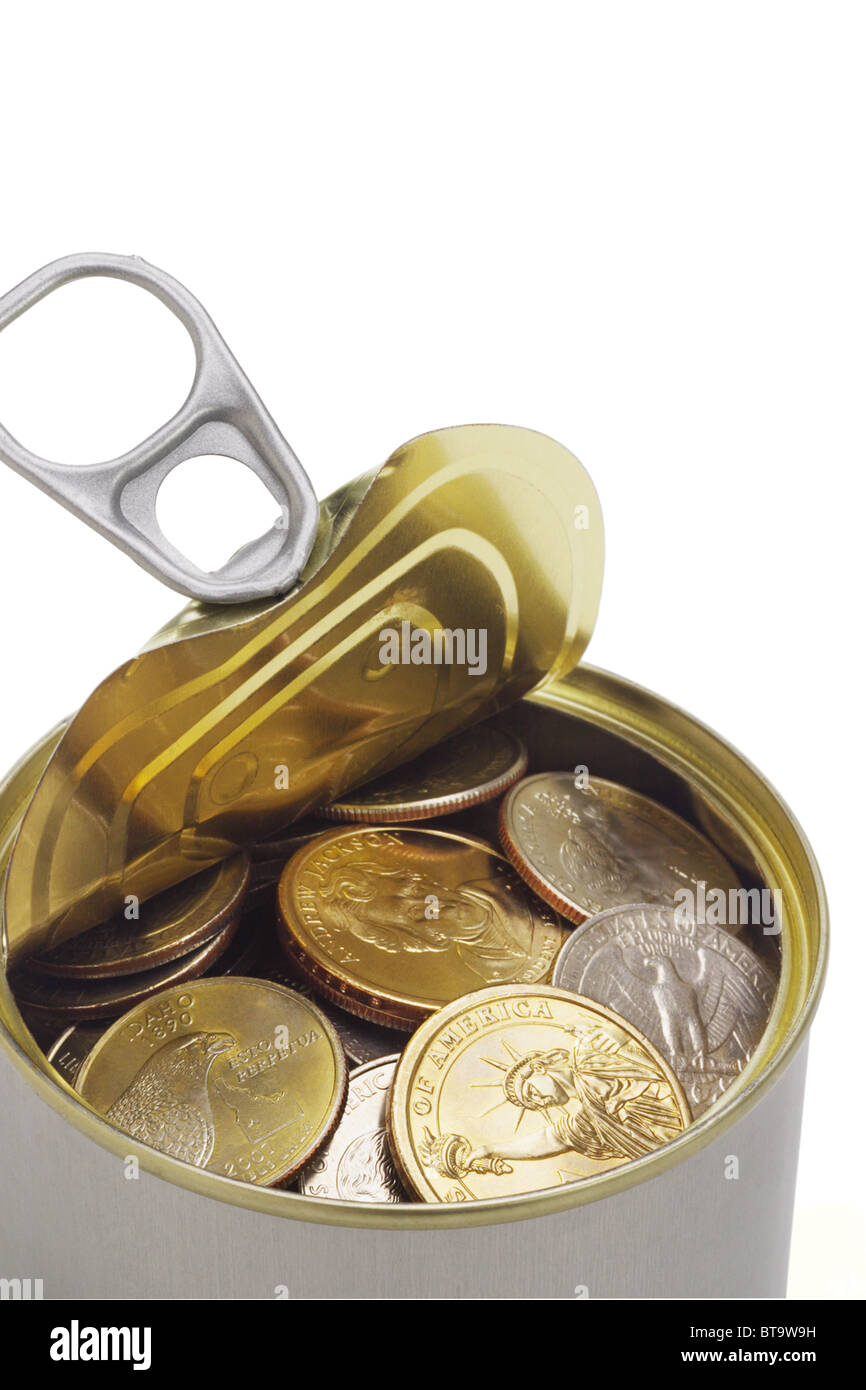Money in container hi-res stock photography and images - Alamy