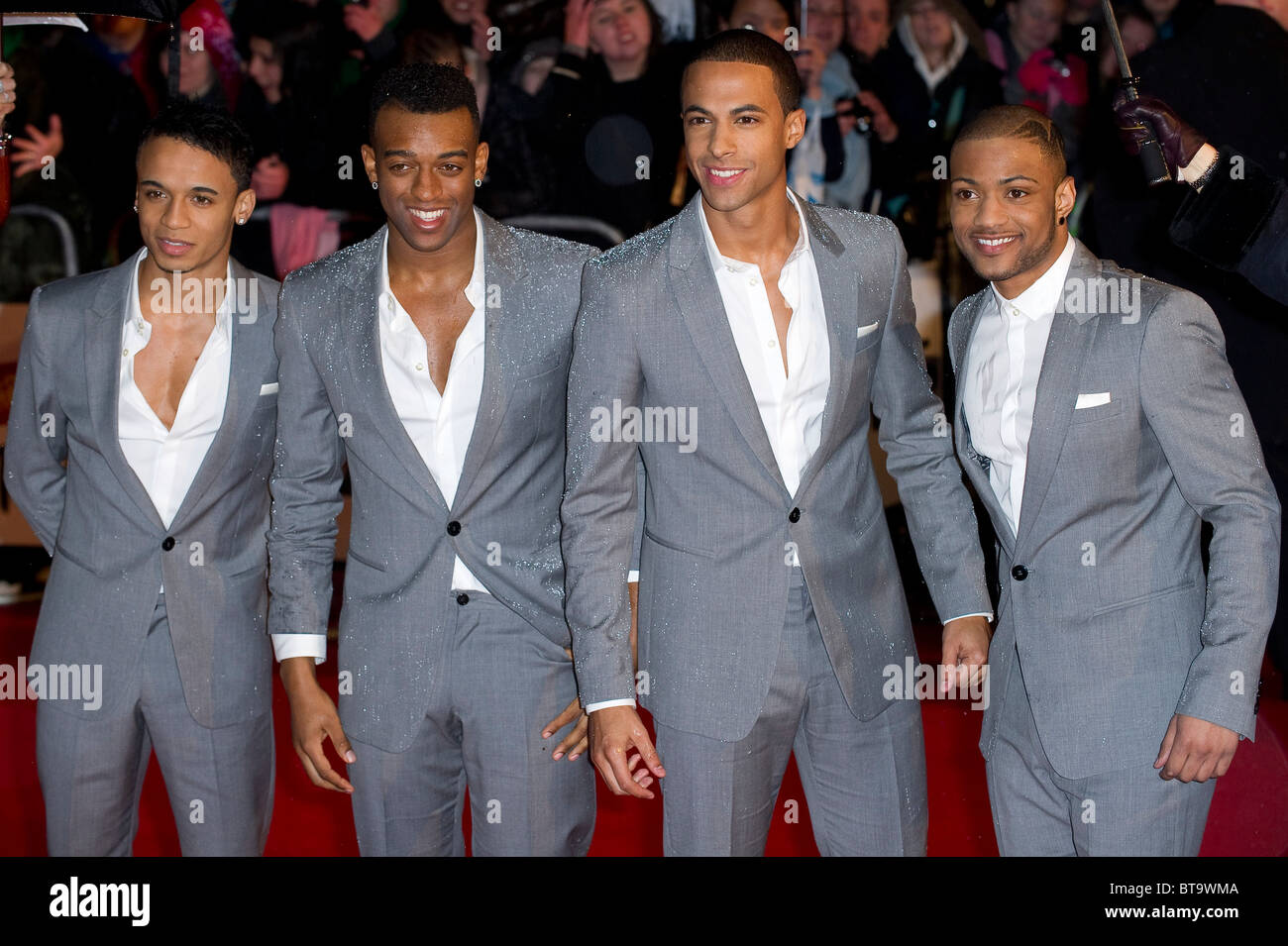 Aston Merrygold, Ortise Williams, Marvin Humes, and Jonathan 'JB' Gill ...