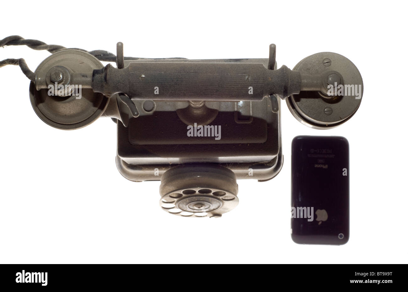 Old telephone system hi-res stock photography and images - Alamy