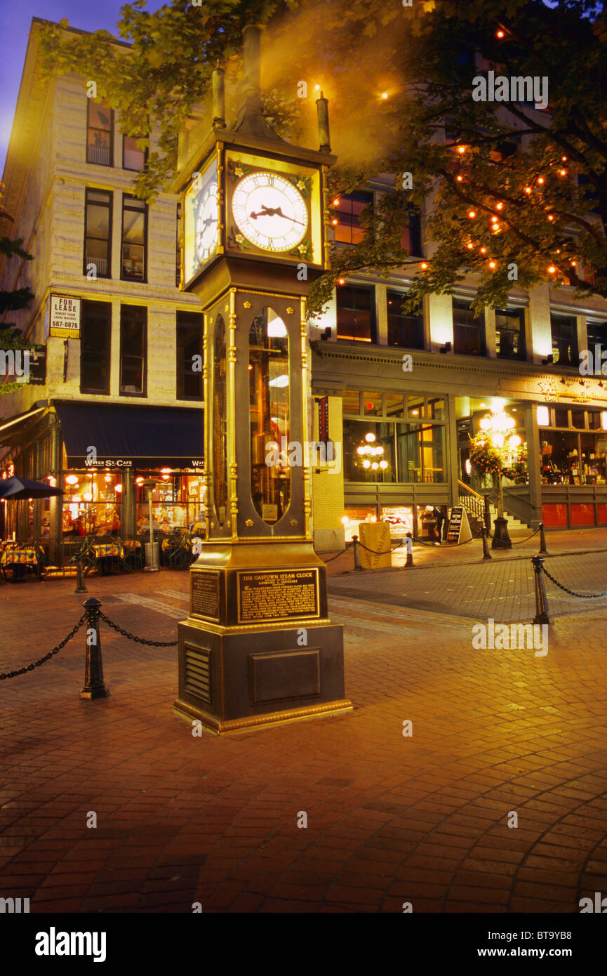 Steam Clock in Gastown, Vancouver, BC Stock Photo - Alamy