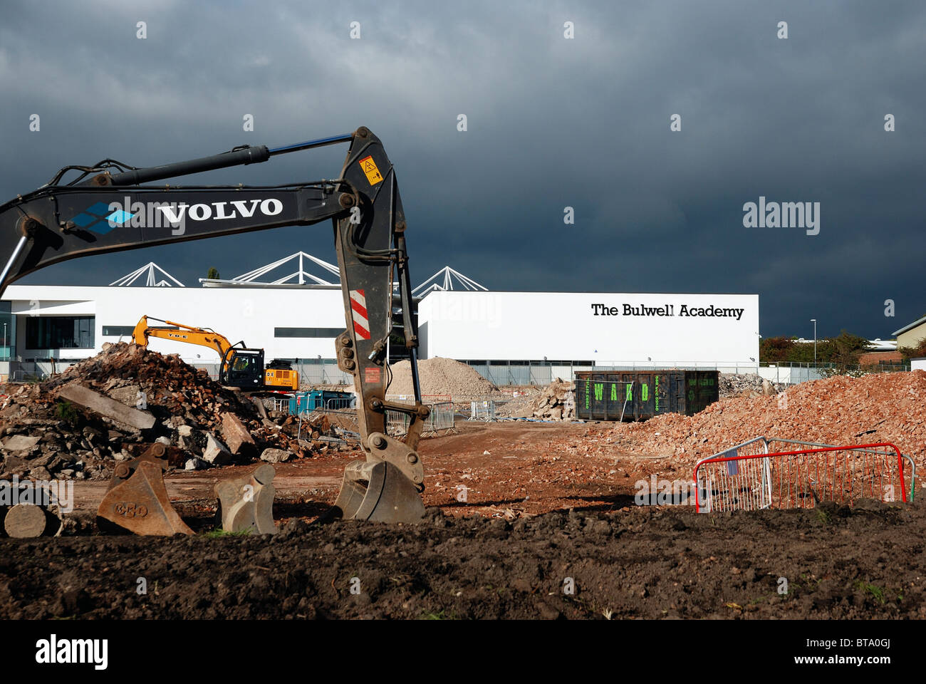 the bulwell academy new school Nottingham england uk Stock Photo - Alamy