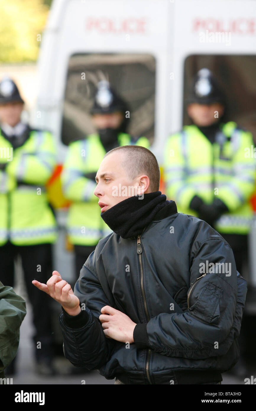 EDL "English Defence League Stock Photo - Alamy