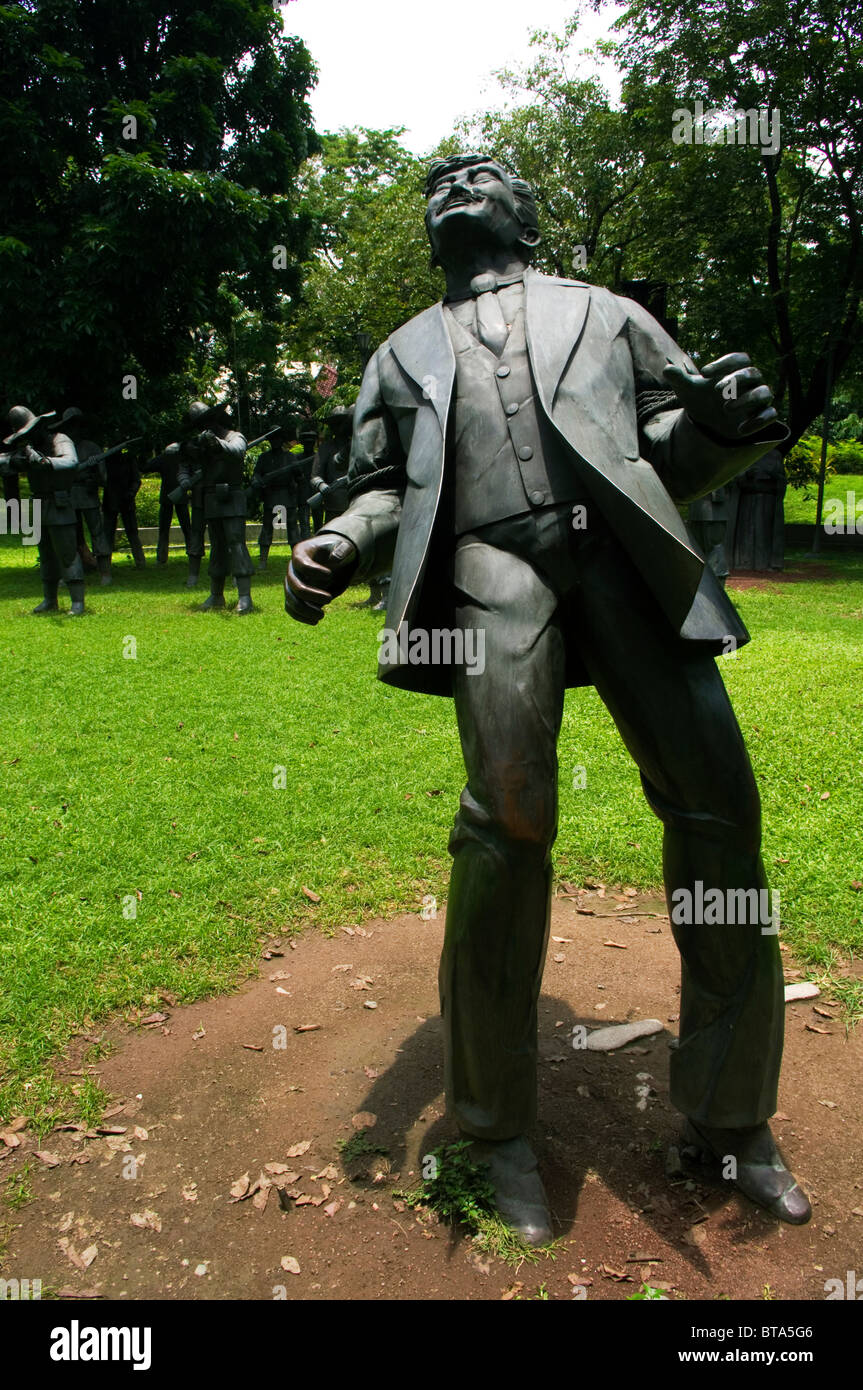 Execution Of Rizal DR JOSE RIZAL Stock Photos, Illustrations And