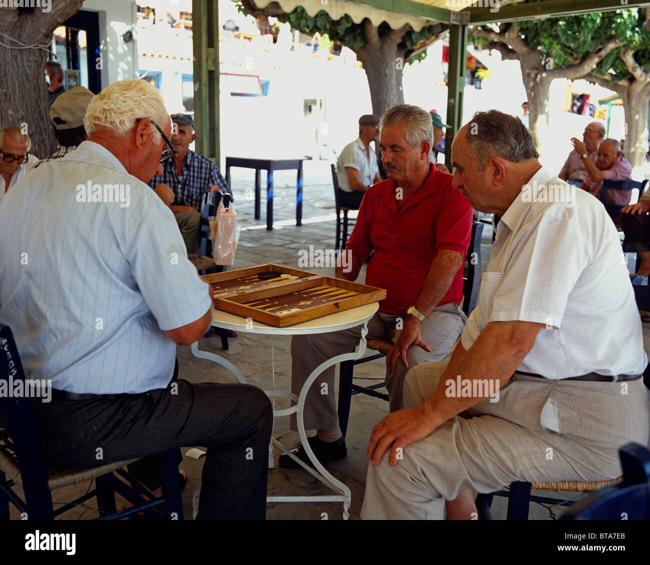 Elderly greek men hi-res stock photography and images - Alamy