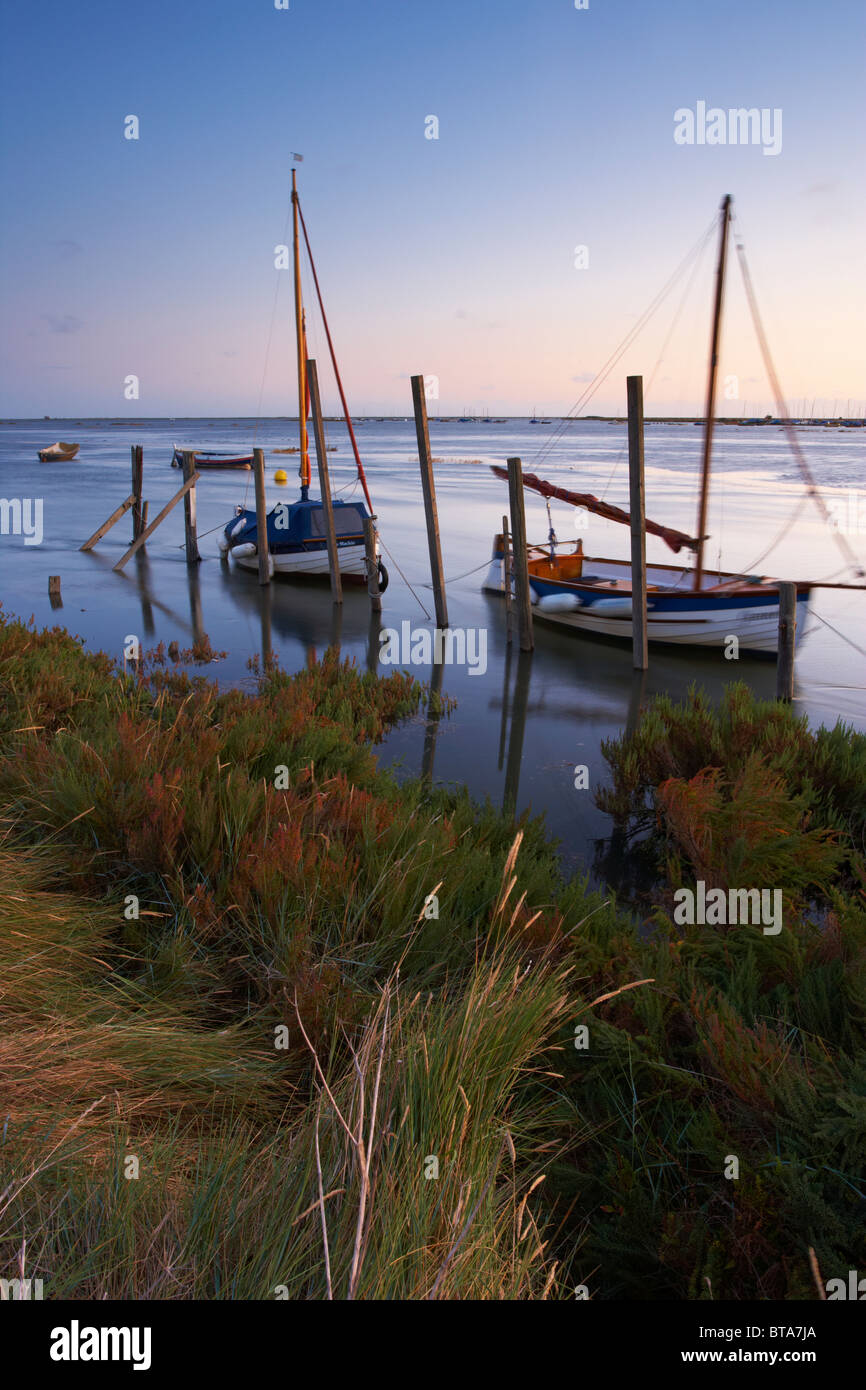 High Tide at Blakeney on the North Norfolk Coast Stock Photo - Alamy